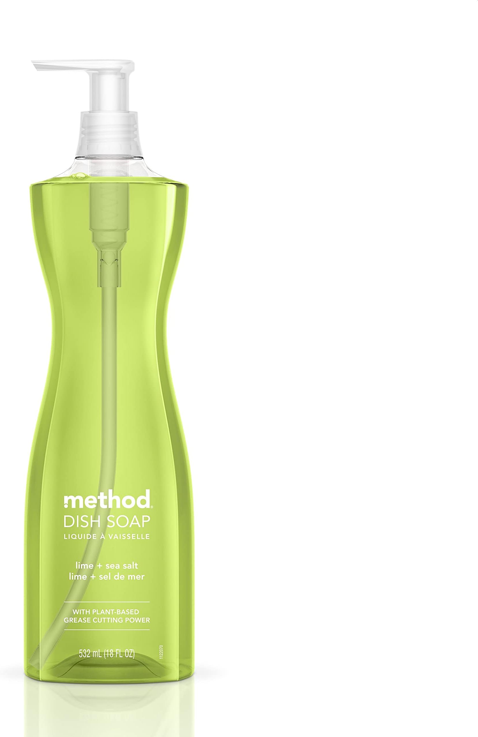Amazon.com: Method Dish Soap, Lime + Sea Salt, Biodegradable Formula ...