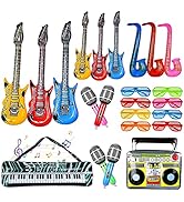 Inflatable Party Props,Inflatable Guitar Microphone,Inflatable Piano ...