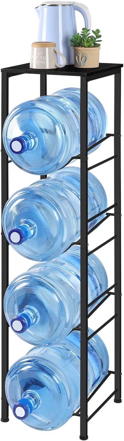 Amazon.com: smusei 5 Gallon Water Jug Holder Heavy Duty 4 Tier Water ...