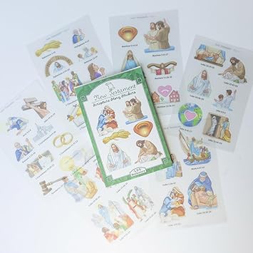 Amazon.com: LDS New Testament Scripture Story Stickers for Scripture ...