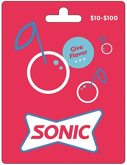 Amazon.com: Sonic Drive-In Gift Card : Gift Cards