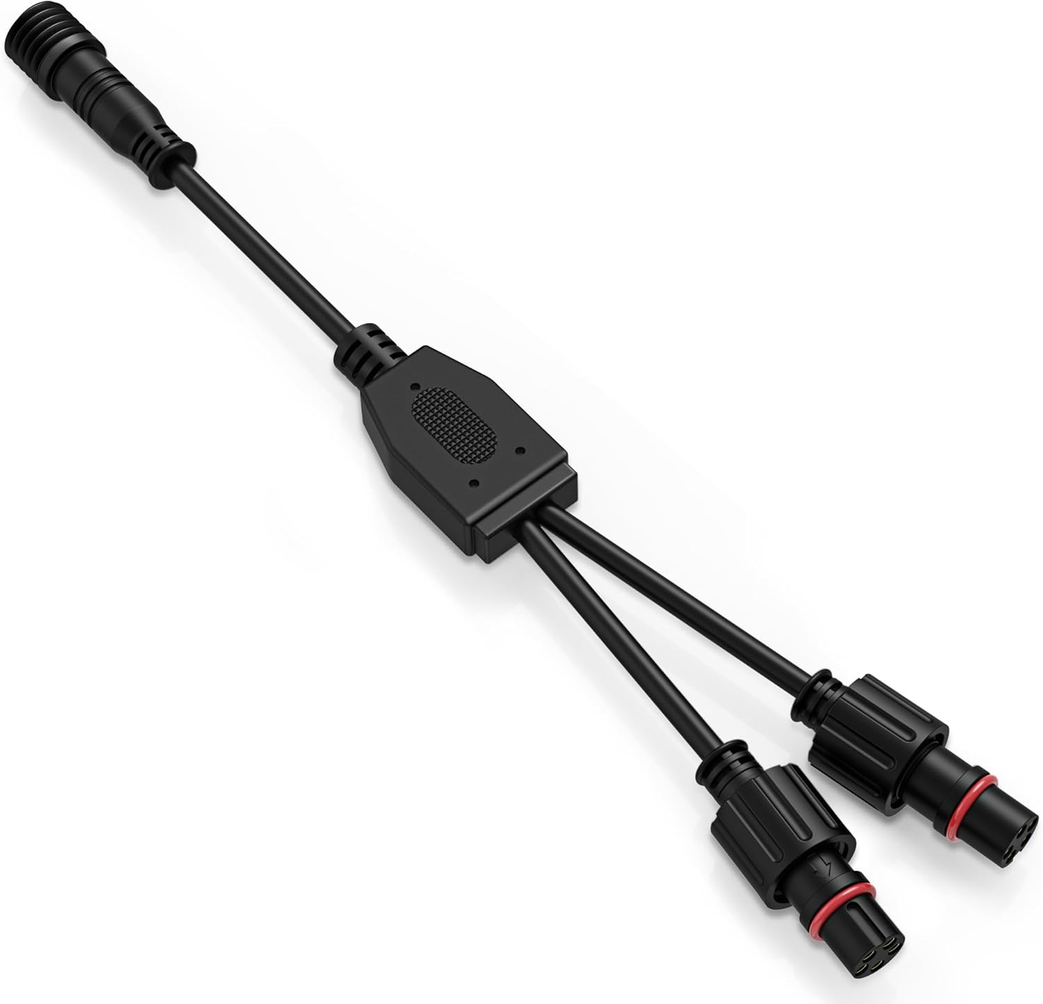 MICTUNING 5Pin Extension Wire Cable Cord Y Splitter Cable Male to 2 ...