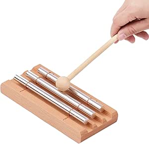 Amazon.com: Qsanpel Meditation Chimes Trio Attention Getters for ...