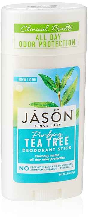 Amazon.com: Jason Aluminum Free Deodorant Stick, Purifying Tea Tree, 2. ...