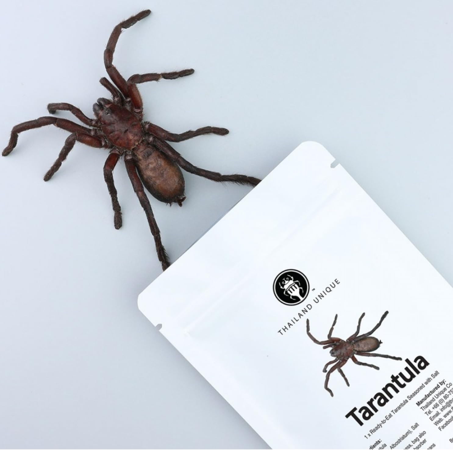 Amazon.com: Thailand Unique Tarantula Bag - 1 Piece Edible Insect for ...