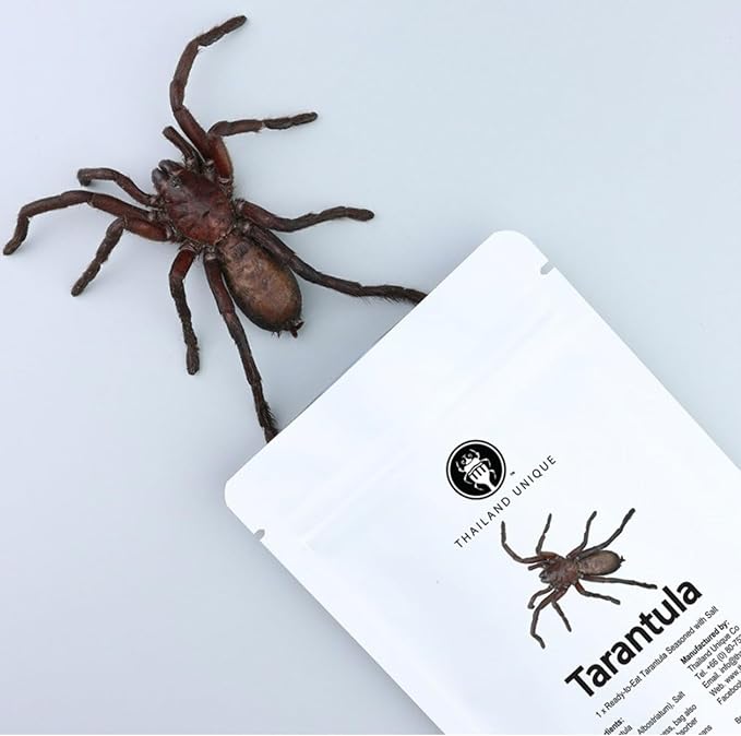 Amazon.com: Thailand Unique Tarantula Bag - 1 Piece Edible Insect for ...