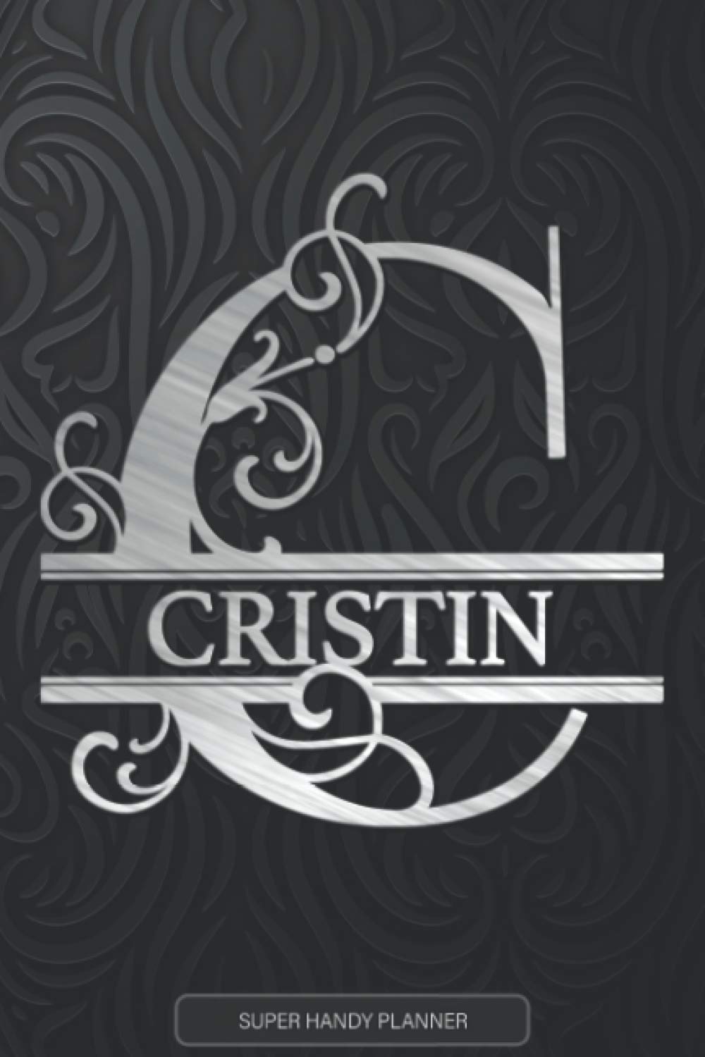 Cristin Silver Monogram Letter C The Cristin Name Cristin Name ...