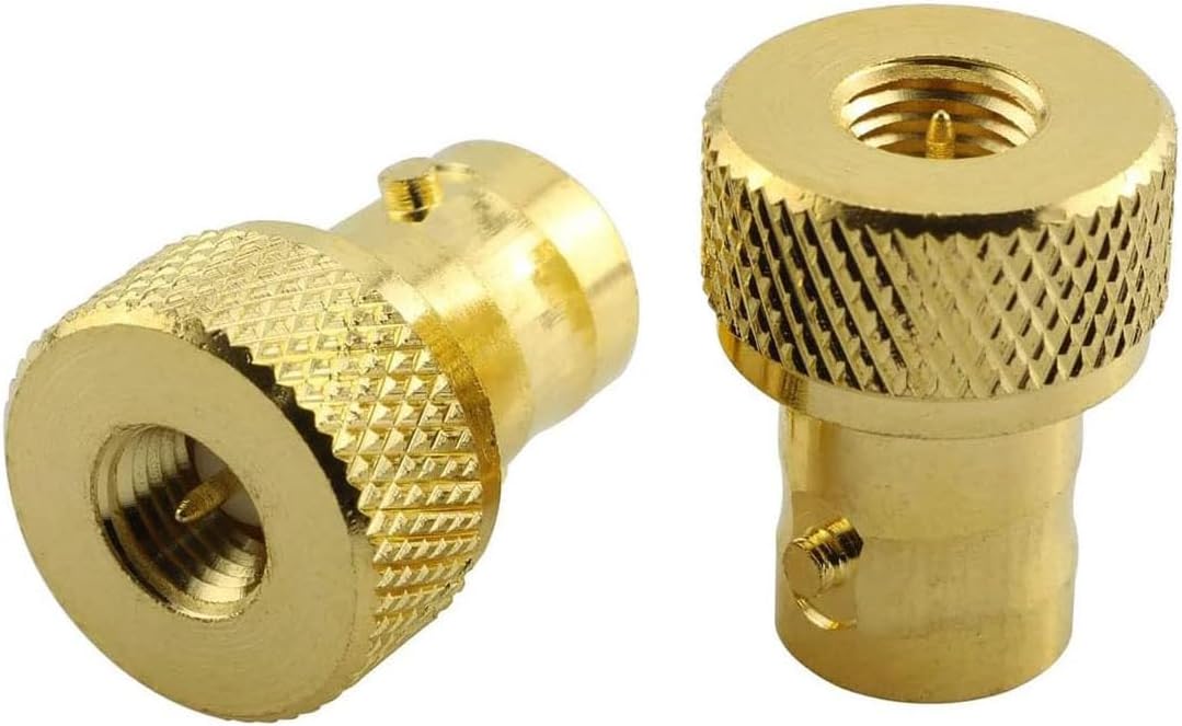 Amazon.com: DHT Electronics 2pcs RF coaxial Coax Adapter SMA Male to BNC Female goldplated ...