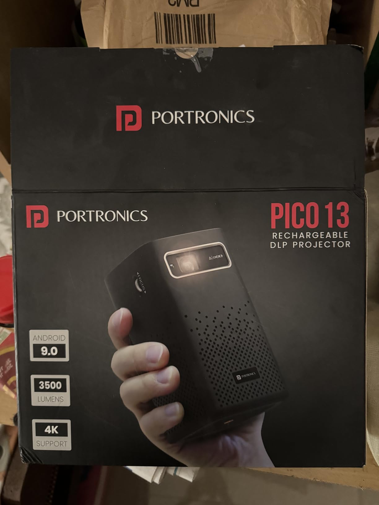 Portronics Pico 13 Rechargeable Smart Projector with Android OS