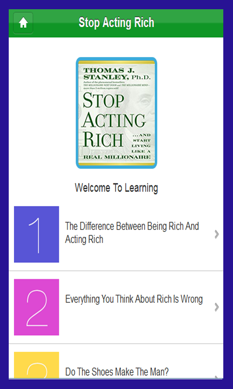 Stop Acting Rich - App on Amazon Appstore