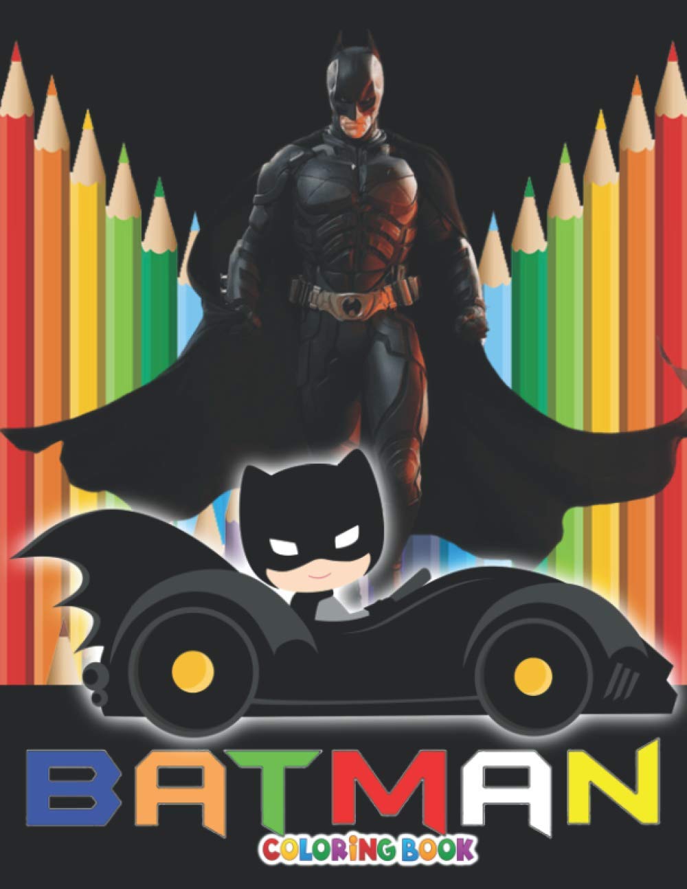 Batman Coloring Book 50 High Quality Batman Colouring Pages Kids ...