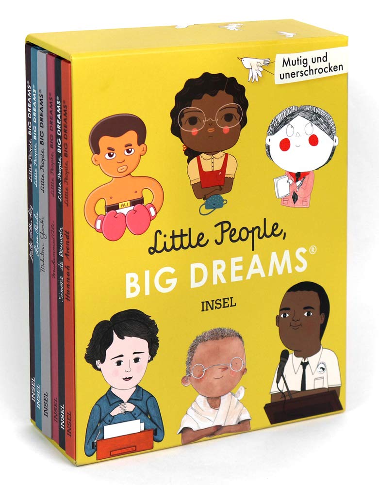 Buy Little People, Big Dreams: Mutig und unerschrocken: Geschenkbox mit ...