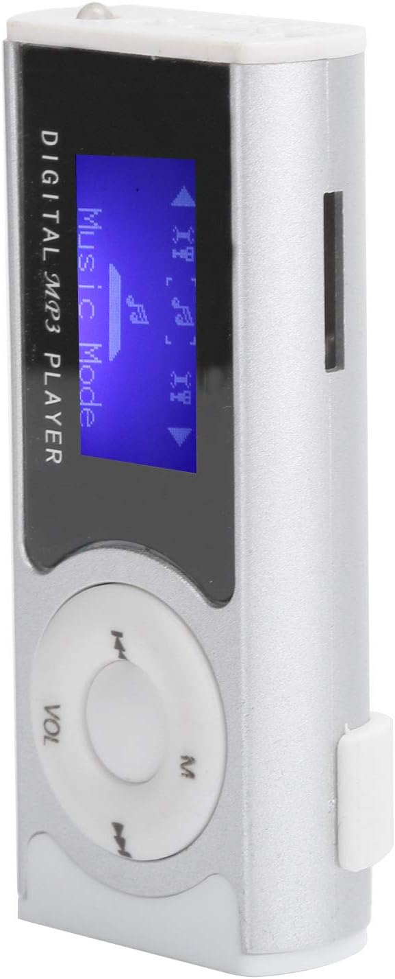 MP3 Music Player Set, Easy to Use Music Media Player with LED ...