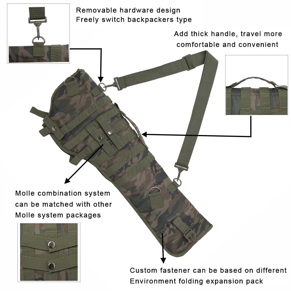 Snapklik.com : Kylebooker Tactical Rifle Scabbard