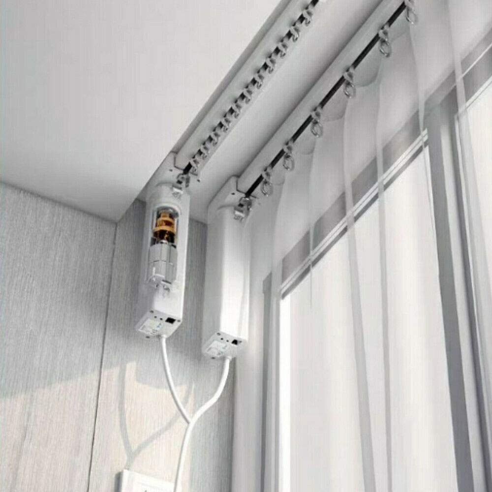 Amazon.com: Smart Electric Celling Curtain Tracks with Remote Control ...