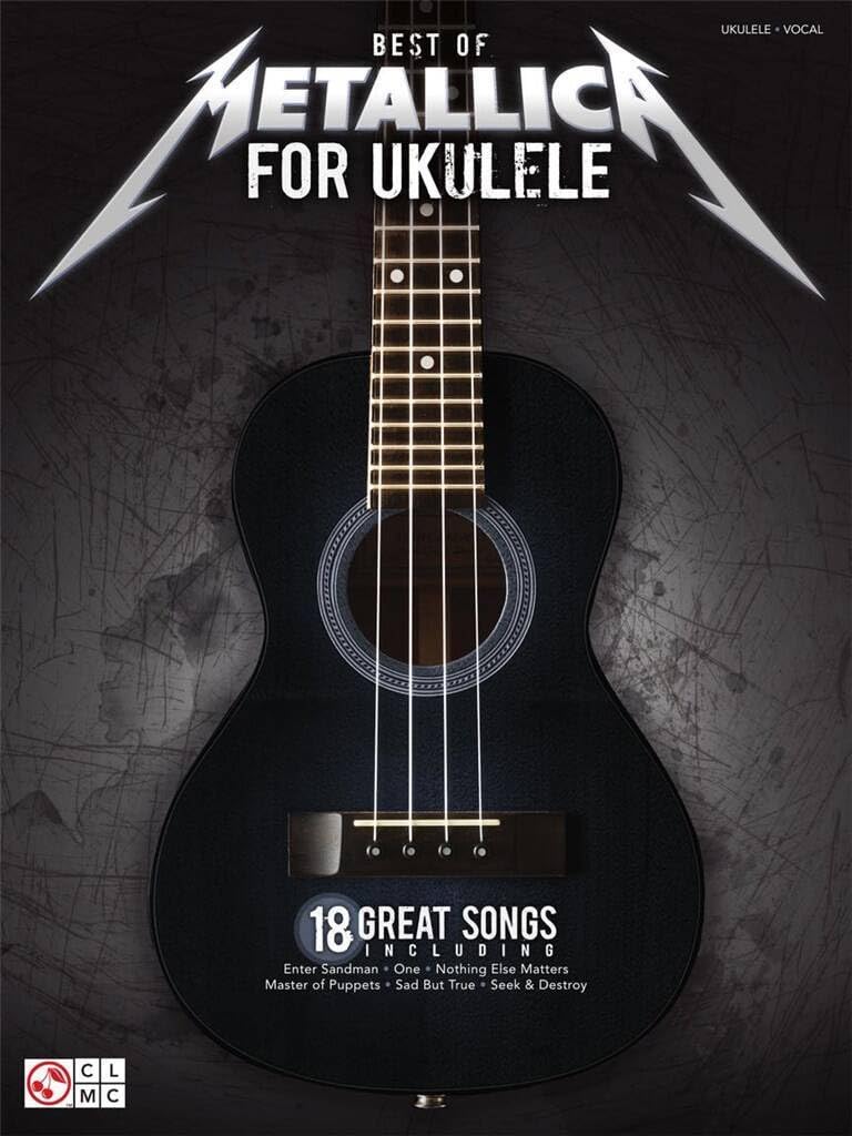 Amazon.com: Best of Metallica for Ukelele by Steve Gorenberg | Ukulele ...