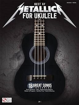 Amazon.com: Best of Metallica for Ukelele by Steve Gorenberg | Ukulele ...