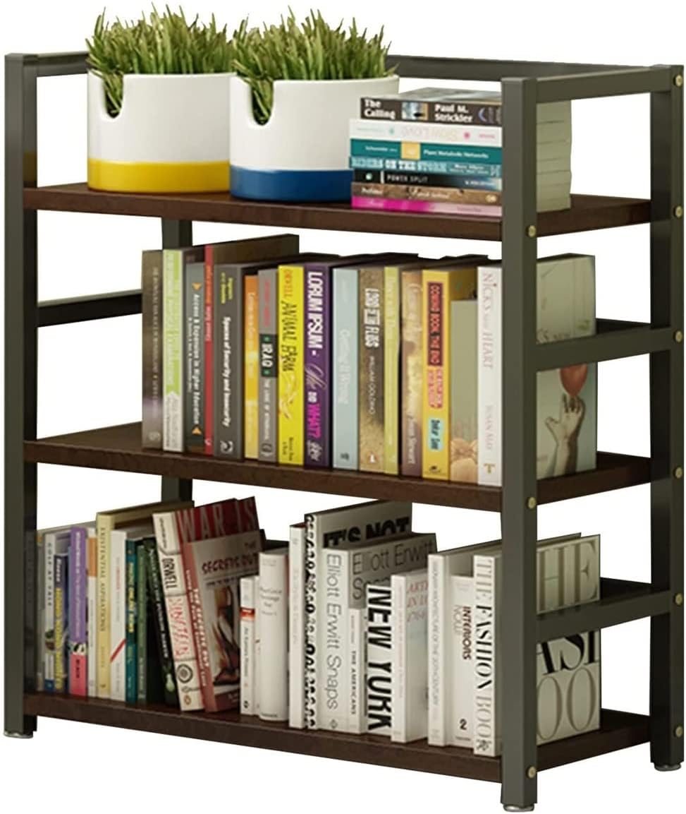 Amazon.com: Desktop Office Desktop Storage Shelf Rack Computer Desk ...