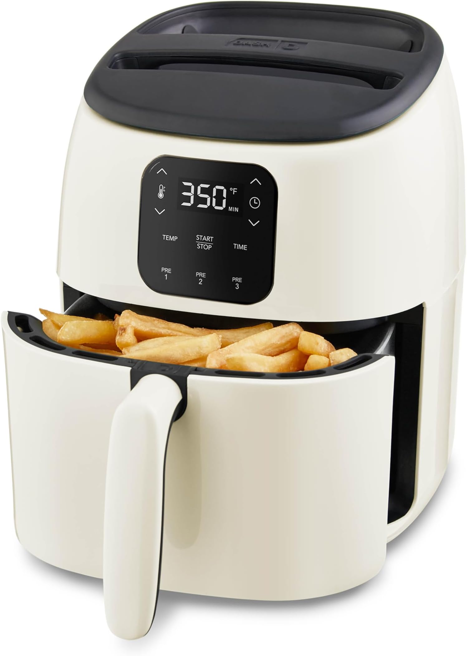 DASH Tasti-Crisp™ Ceramic Air Fryer Oven, 2.6 Qt., Cream – Compact Air ...