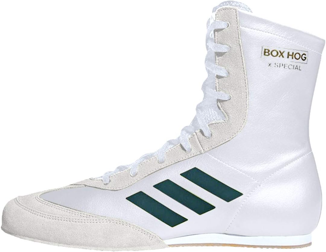 adidas Box Hog x Special Shoes Men's White Size: 8 UK: Amazon.co.uk ...