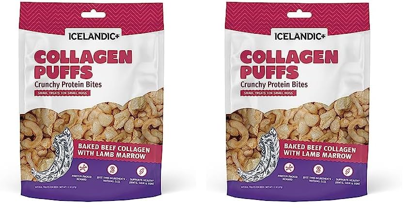 Amazon.com: Icelandic+ Collagen Puffs: Baked Beef Collagen with Lamb ...