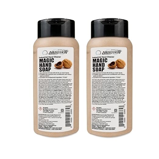 Amazon.com: Nanoskin MAGIC HAND SOAP Advanced Natural Walnut Shell Hand ...