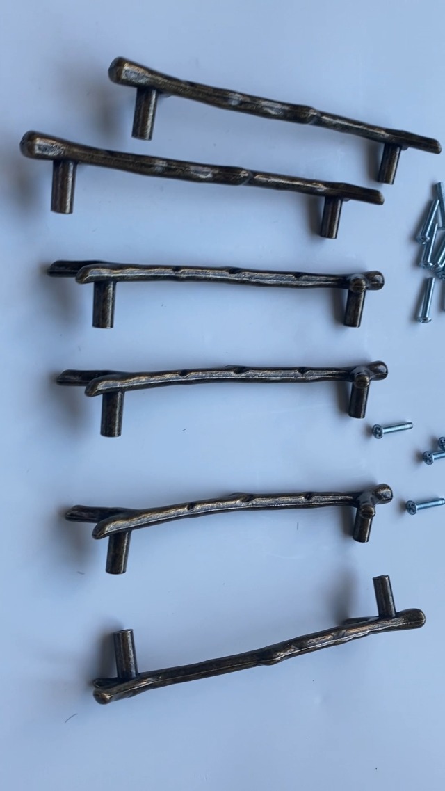 Watch Zinc Alloy Bronze Twig Branch Drawer Knobs Pulls Handles on ...