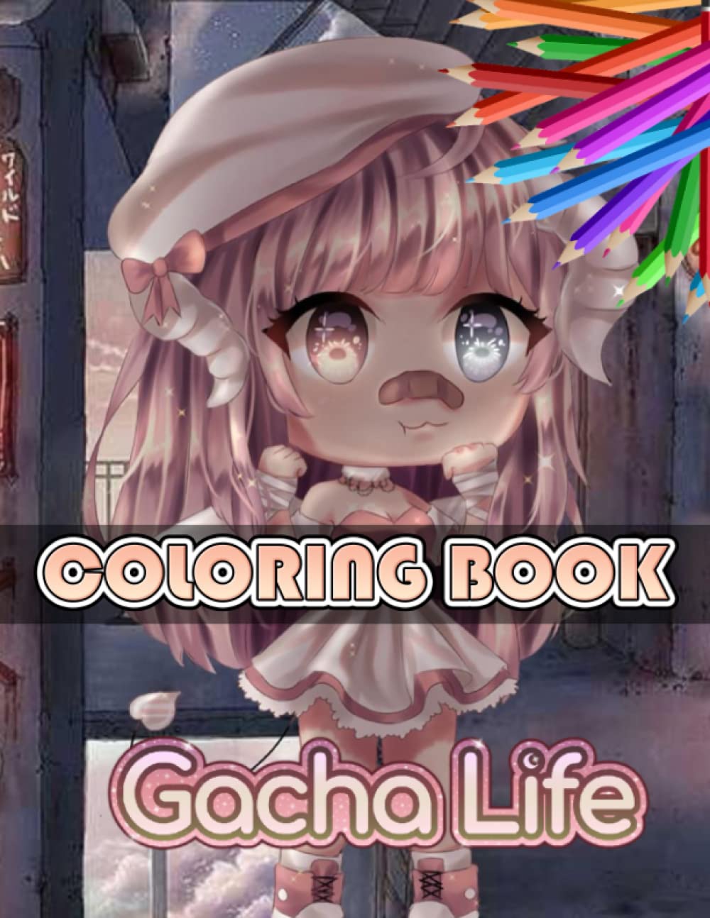 Buy Gacha Life Coloring Book: Perfect Coloring Book For Adults and Kids ...