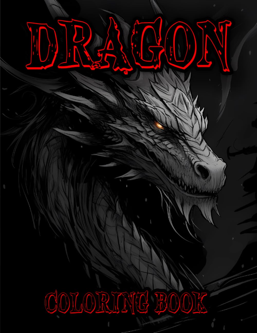 Amazon.com: Dragon Coloring Book: Unique Dragon Coloring Pages for Kids ...
