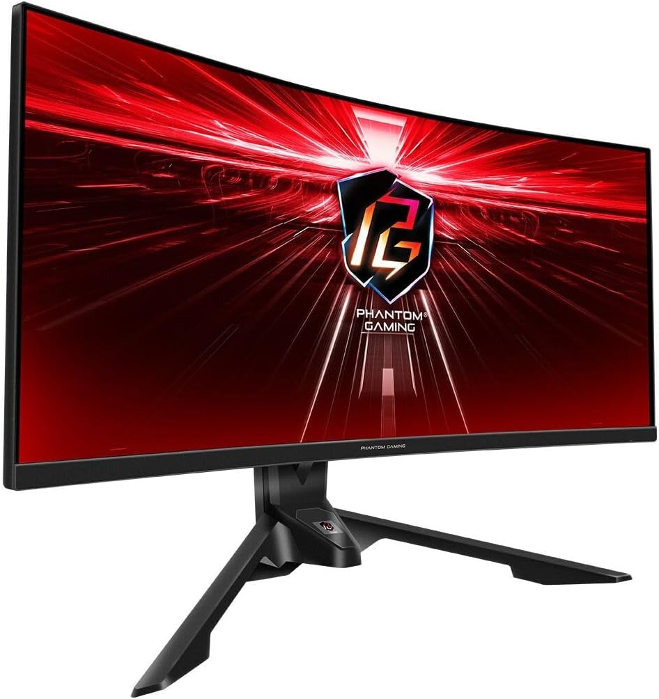 Gawfolk 34 Zoll Ultrawide Curved Gaming Monitor 165Hz, 1500R PC ...