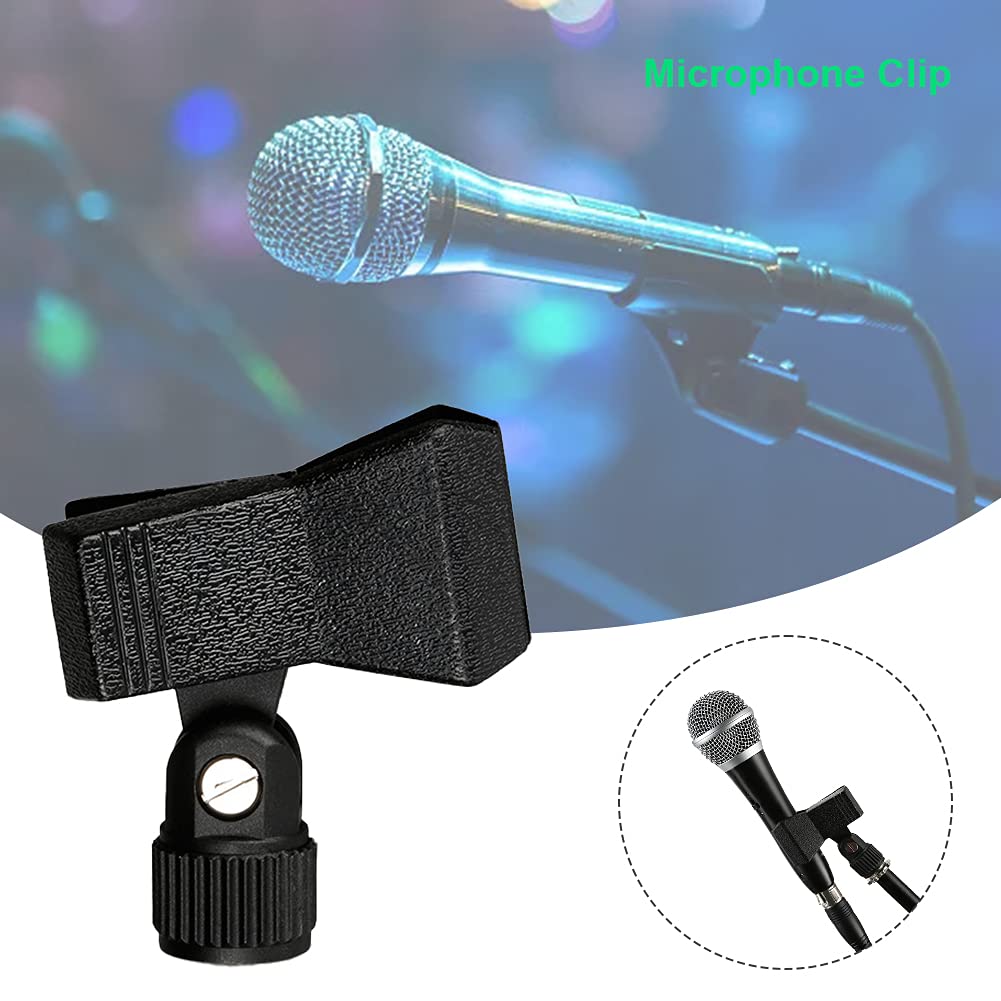 Microphone Clip,Scratch-proof Clothespin Style Standard Thread ...
