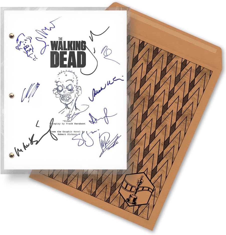 Amazon.com: The Walking Dead TV Autographed Signed Screenplay Script ...