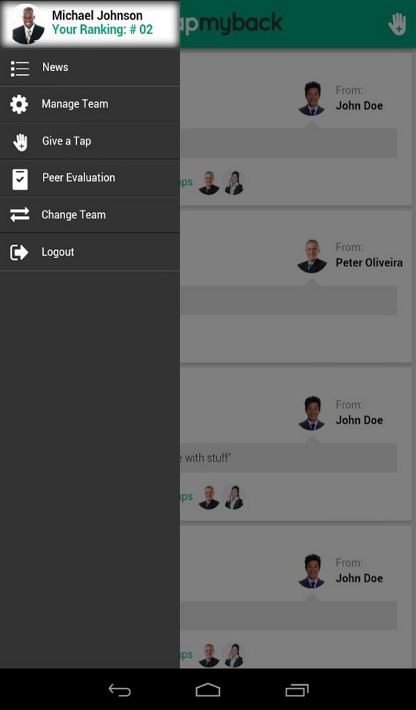 Tap My Back – Optimal employee engagement and motivation through the ...