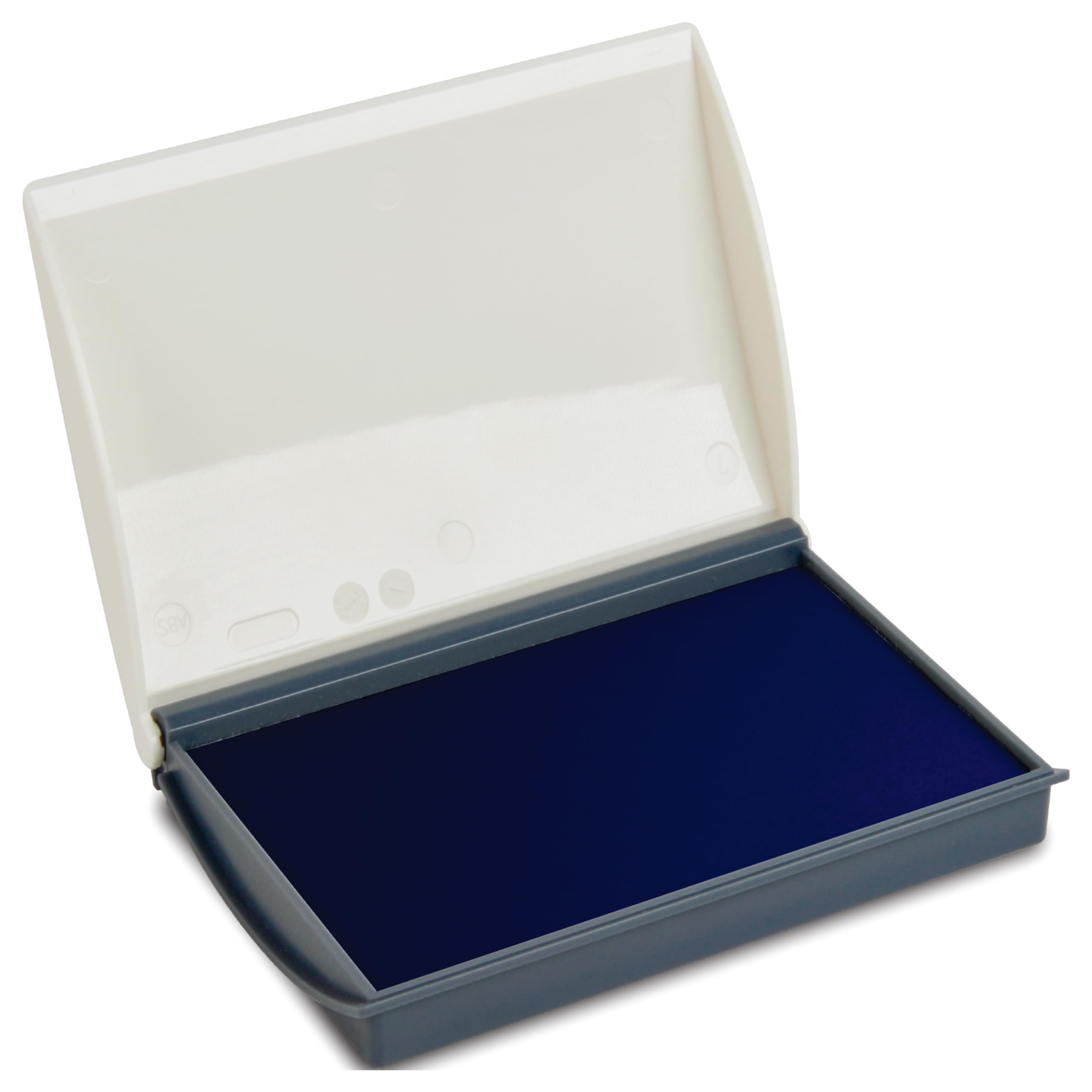Amazon.com : Shiny Blue Ink Stamp Pad, 2-3/4" by 4-3/8" Surface Area ...
