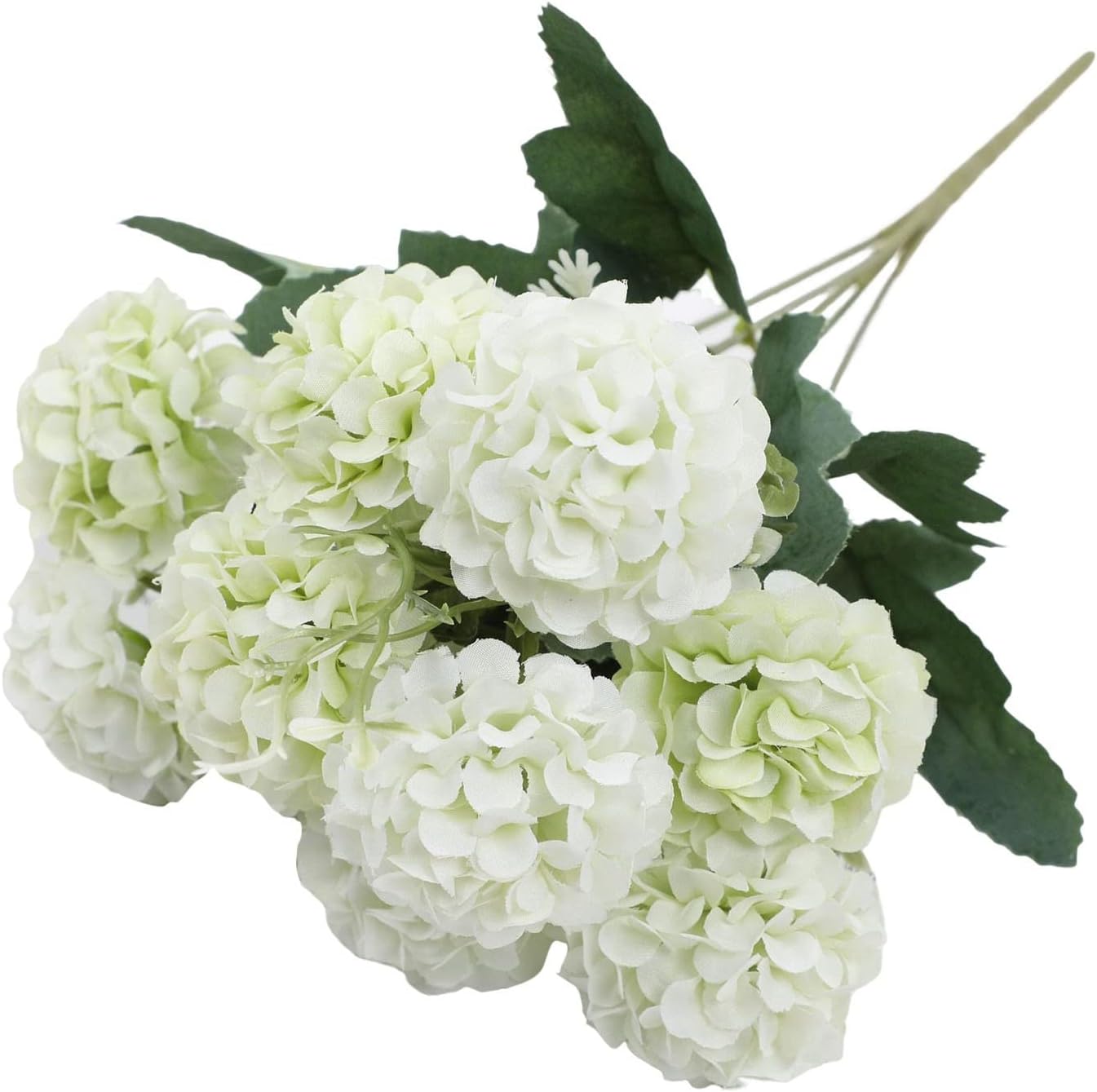 Amazon.com: Artificial Hydrangea Balls Flowers Silk Chrysanthemum ...