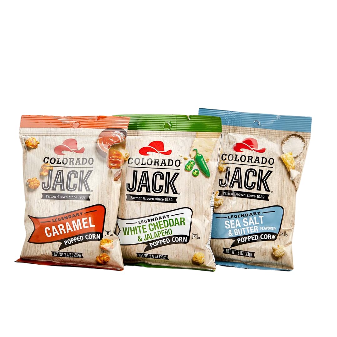 Amazon.com: Colorado Jack Popcorn | Li’l Jack Variety Pack | Individual ...