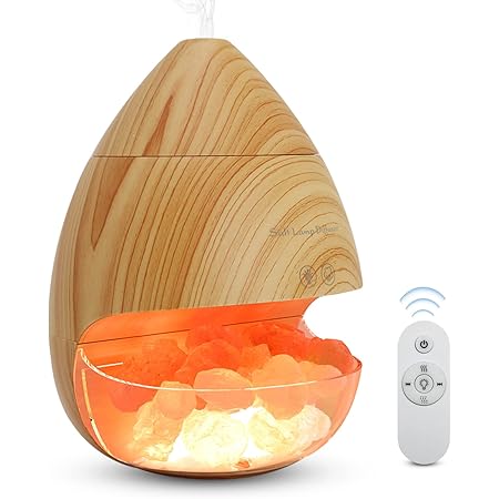 Amazon.com: Himalayan Pink Salt Diffuser & 10 Essential Oils – 2-in-1 ...