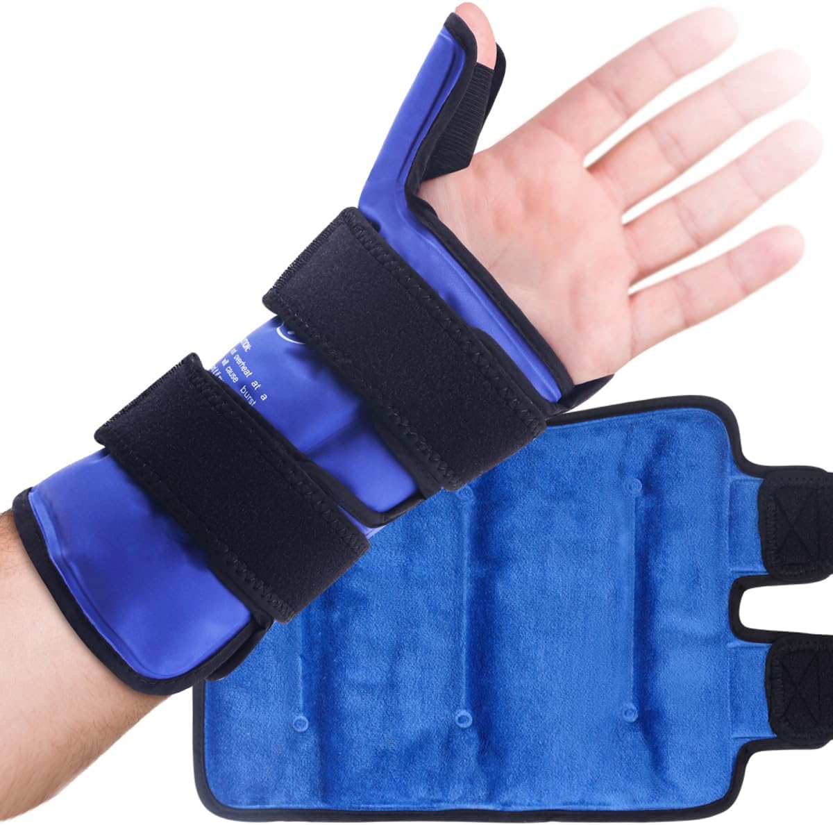 Amazon.com: Hilph Large Thumb Wrist Ice Pack for Carpal Tunnel ...