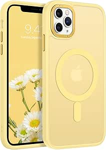 Amazon.com: BENTOBEN Magnetic for iPhone 11 Pro Max Case [Compatible with MagSafe] Translucent ...