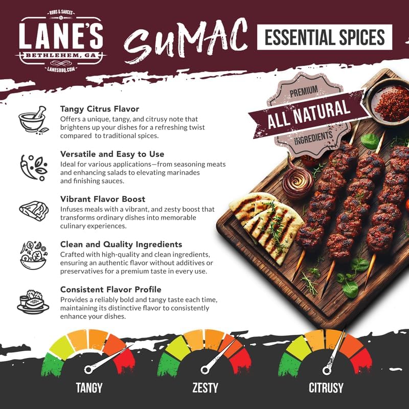 Snapklik.com : Lanes Sumac Seasoning, All Natural Sumac Spice Powder ...