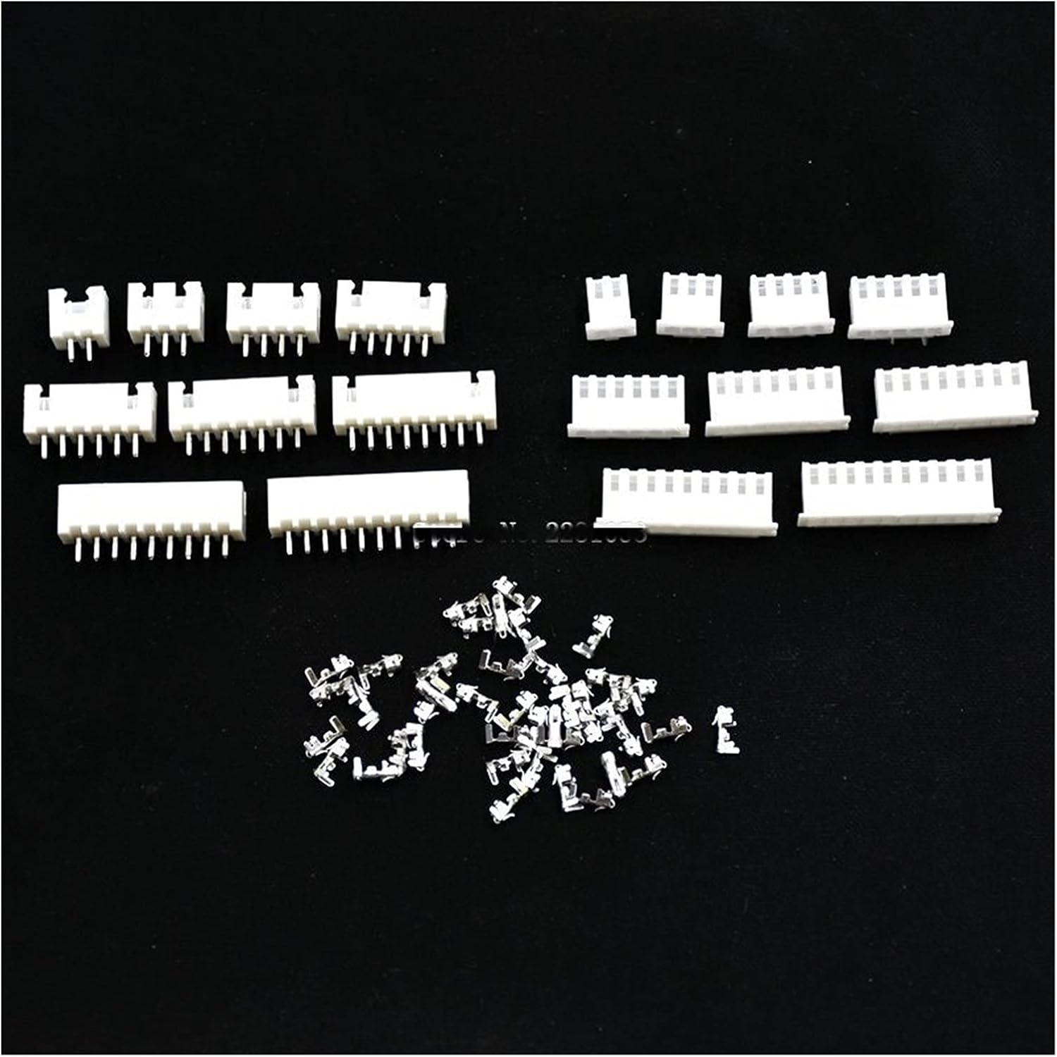 Amazon.co.jp: Connectors 20 Sets XH2.54 Wire Connectors XH 2.54mm ...