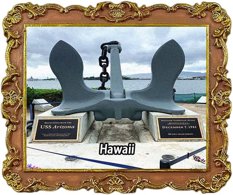 Amazon.com: Oahu Island Hawaii United States Refrigerator Magnet 3D ...