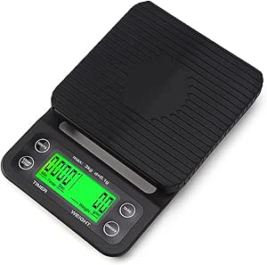 Outry Coffee scale 3kg/0.1g Drip Coffee Scale With Timer (1) : Buy ...