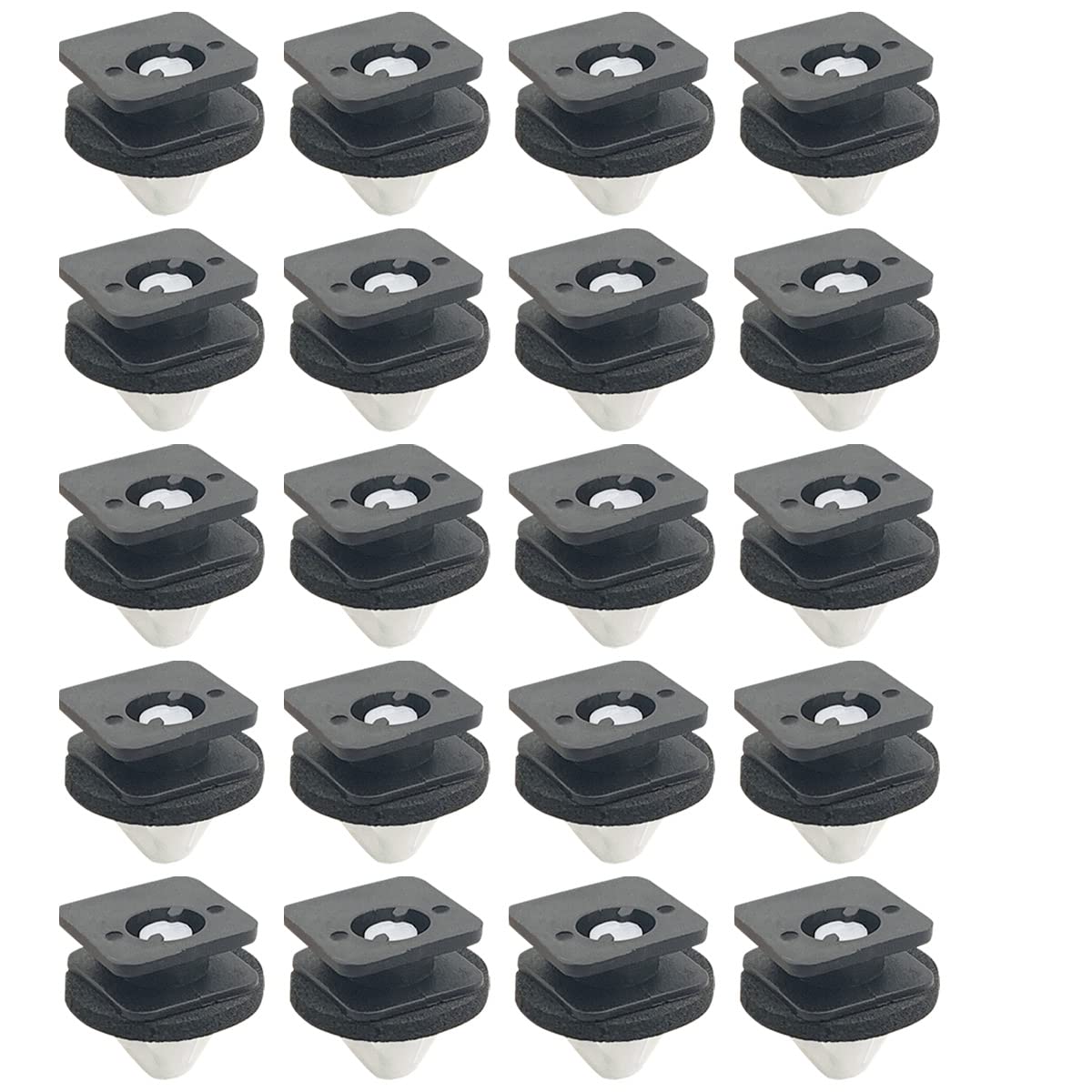 Snapklik.com : Newace 20 Pack Windshield Moulding Retaining Clips A ...