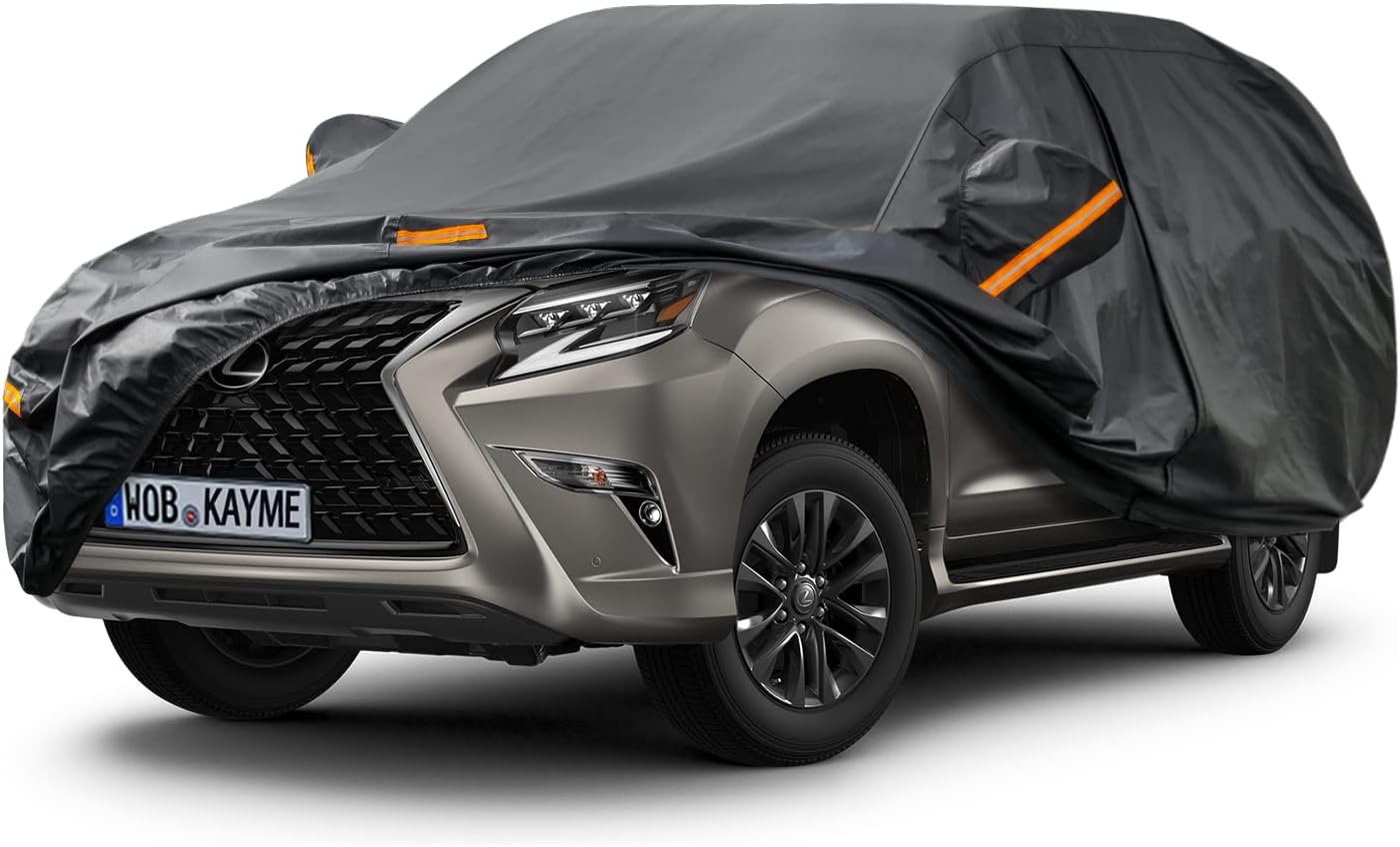 Amazon.com: Kayme 7 Layers SUV Car Cover Custom Fit Lexus GX (2013-2024 ...