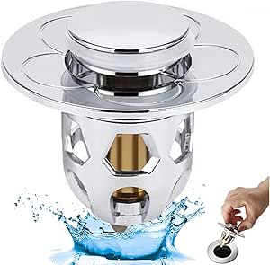 Universal washbasin Water Head Leaking Stopper pop up Drain Stopper ...