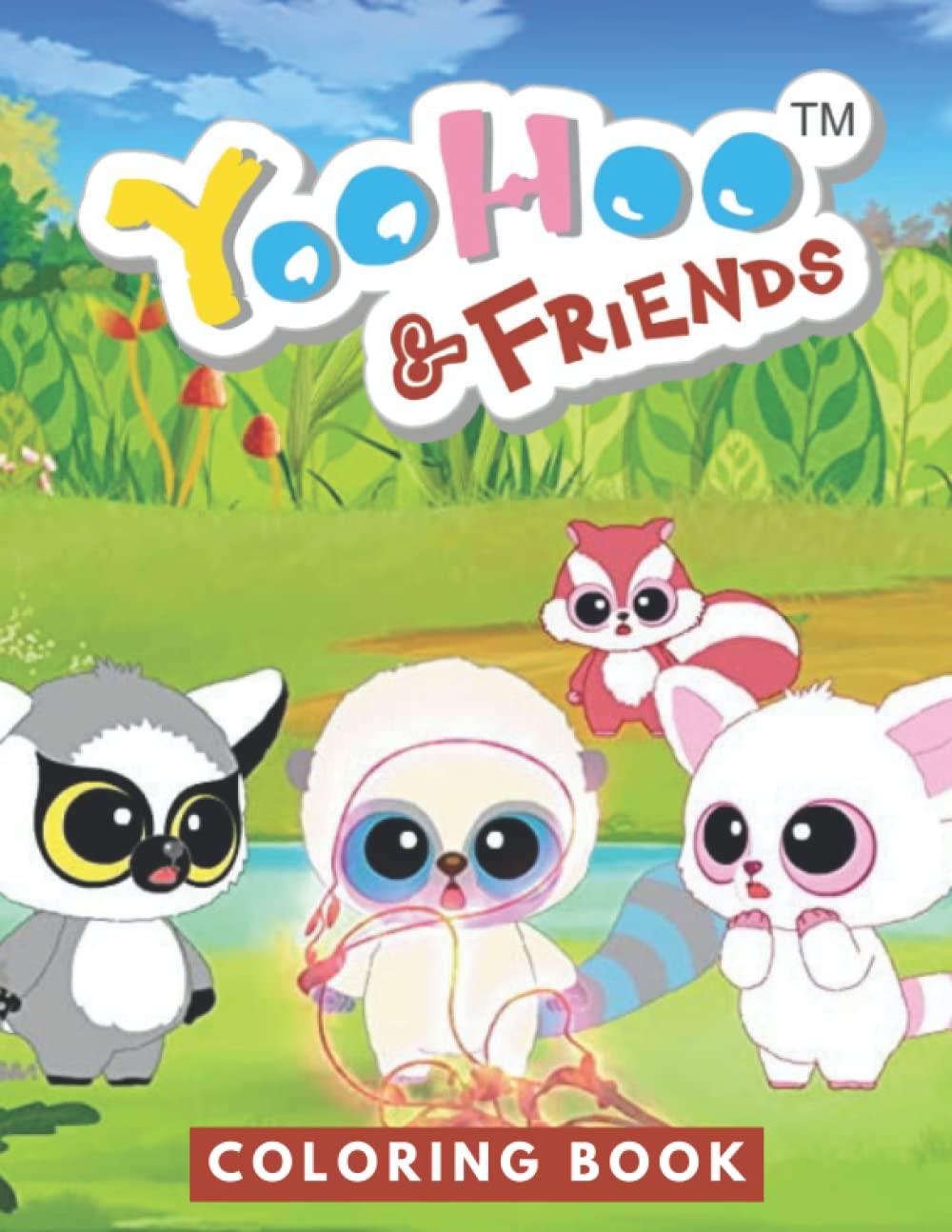Buy YooHoo and Friends Coloring Book: JUMBO YooHoo and Friends ...