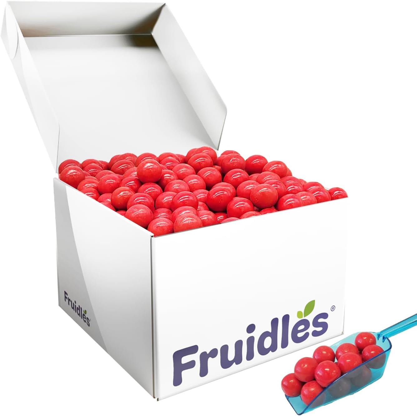 Amazon.com : Fruidles Hot Cinnamon Chewing Gum Balls Flavored Candy ...