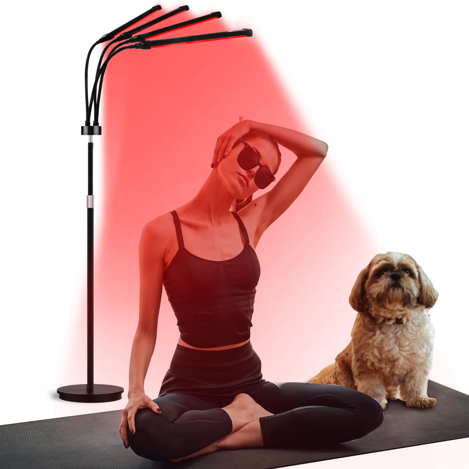 Amazon.com: Red Light Therapy for Body, 180LEDs Red Light Therapy Lamp ...