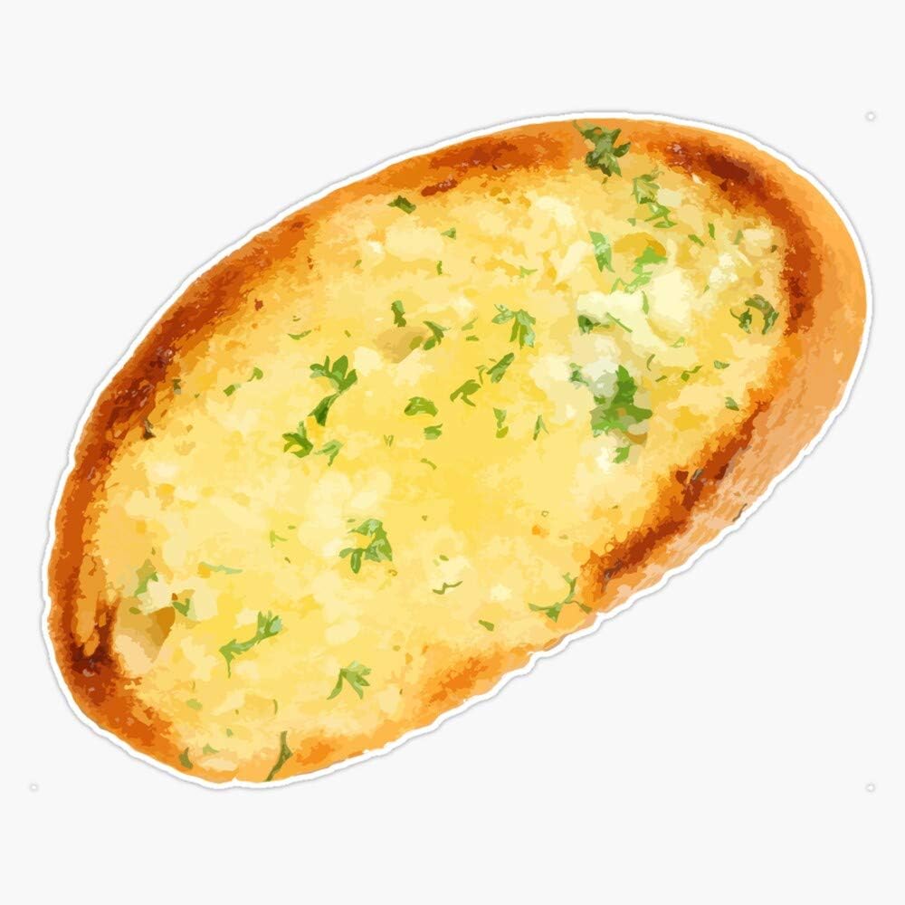 Amazon.com - Garlic Bread Other Items Sticker Vinyl Bumper Sticker ...